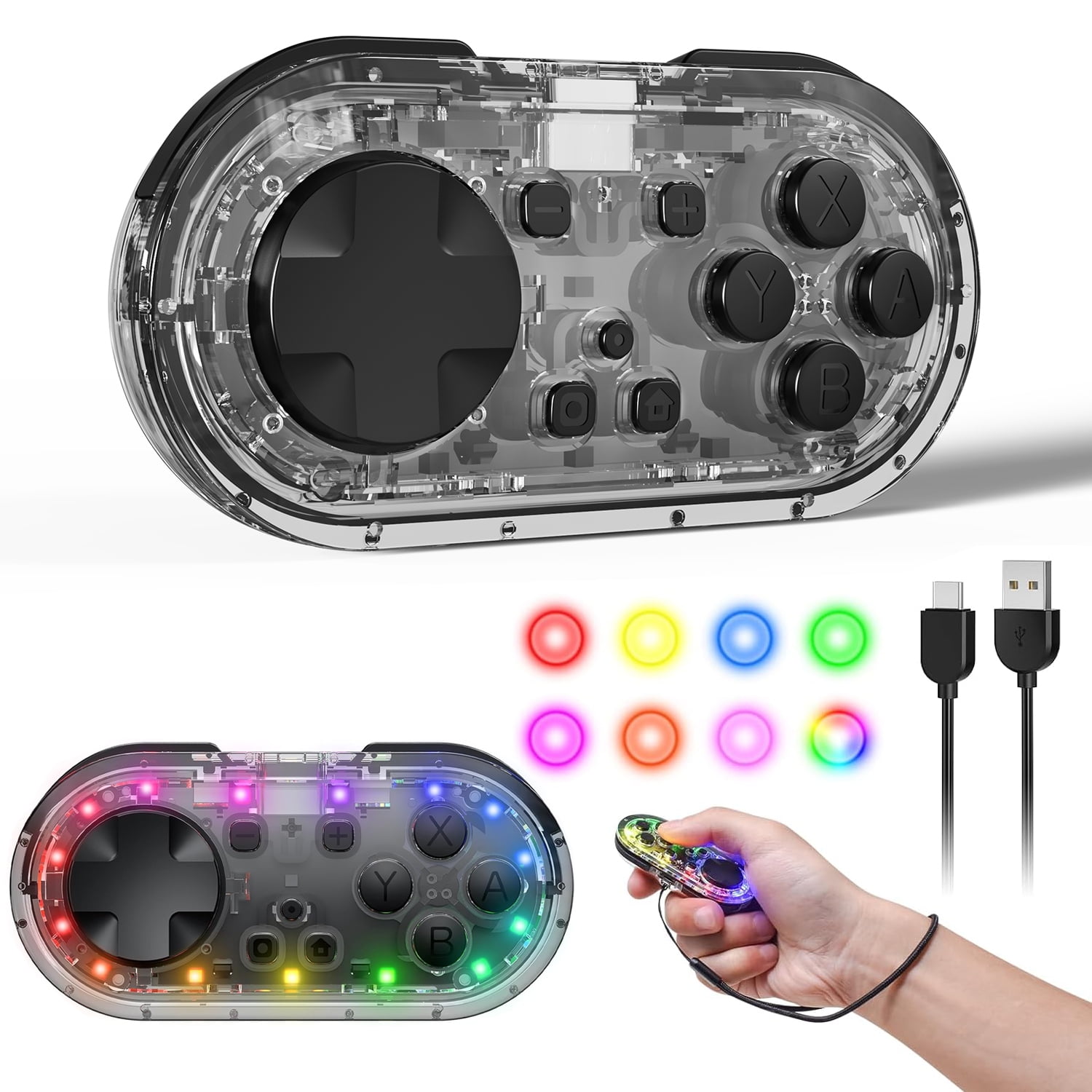 Wireless Bluetooth Controller for Anki Remote Mac, Gamepad Sized Mini ...