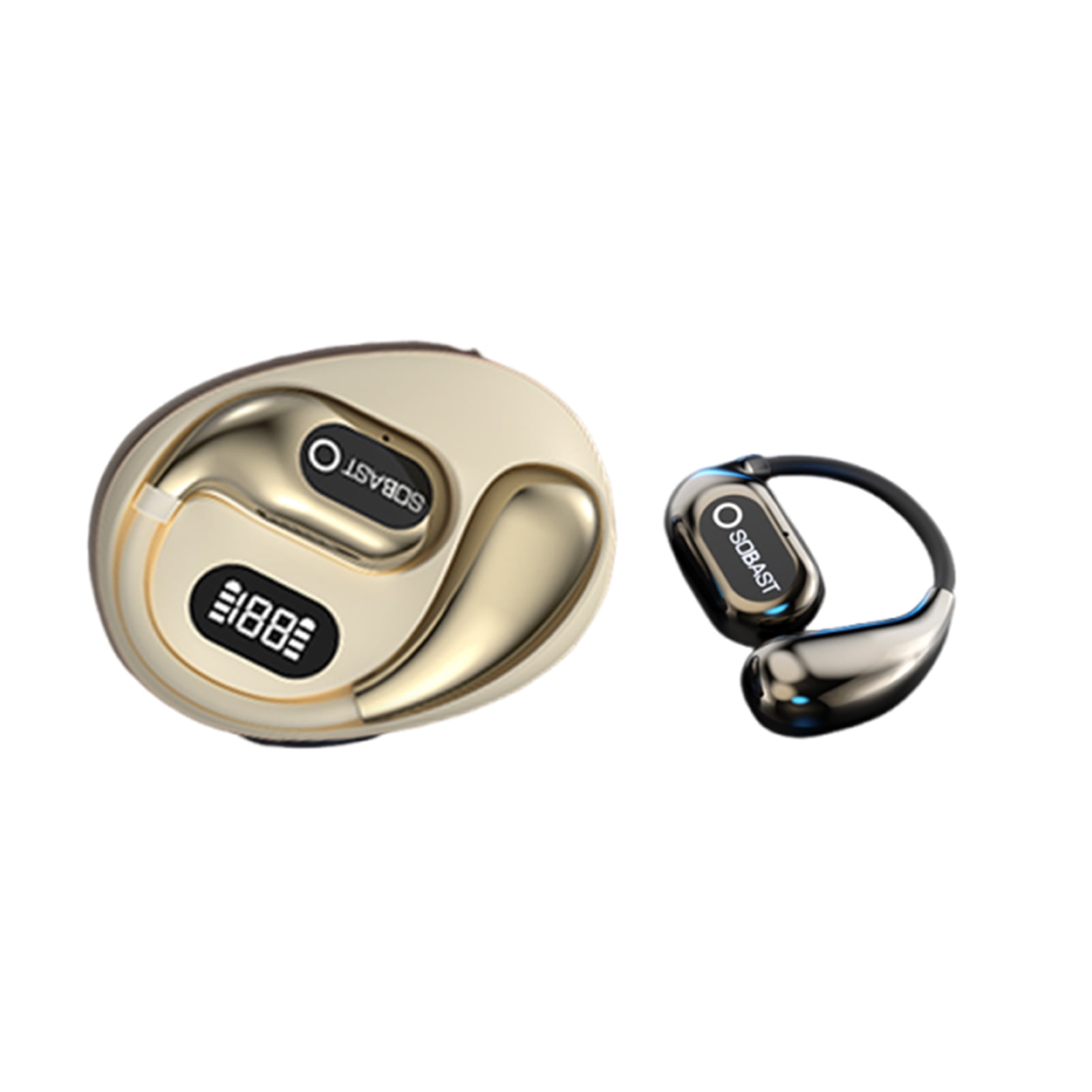 Wireless Bluetooth Earbuds with AI Real-Time Translation - Rotatable ...