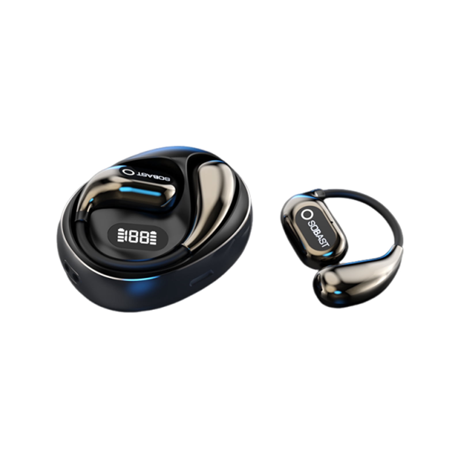Wireless Bluetooth Earbuds with AI Real-Time Translation - Rotatable ...