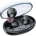 Bluetooth Earbuds Ear Buds Workout Headphones 5.3 Mini Earbud with ...