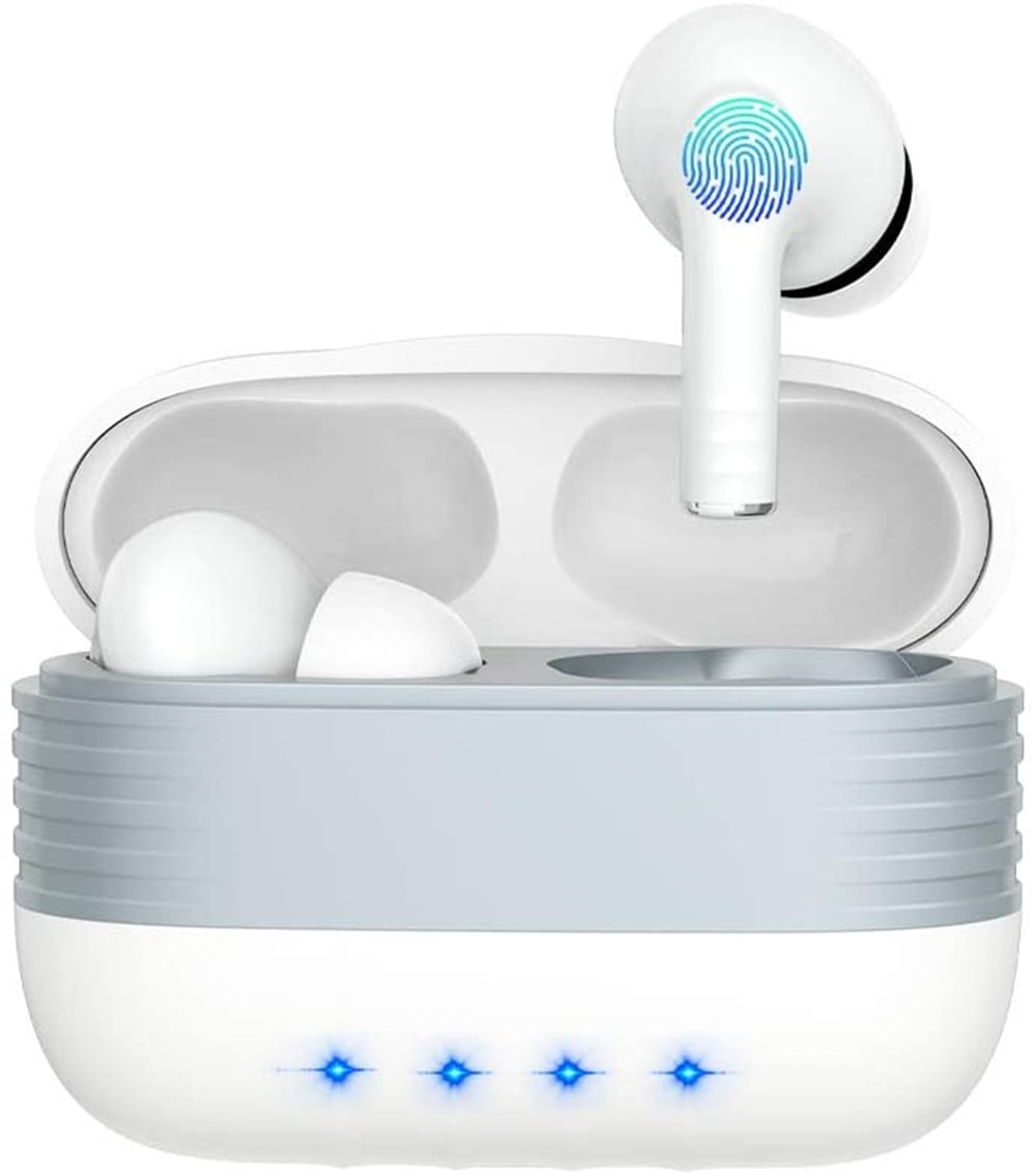 Wireless Bluetooth Earbuds with Mic,Smart Touch Control Waterproof ...