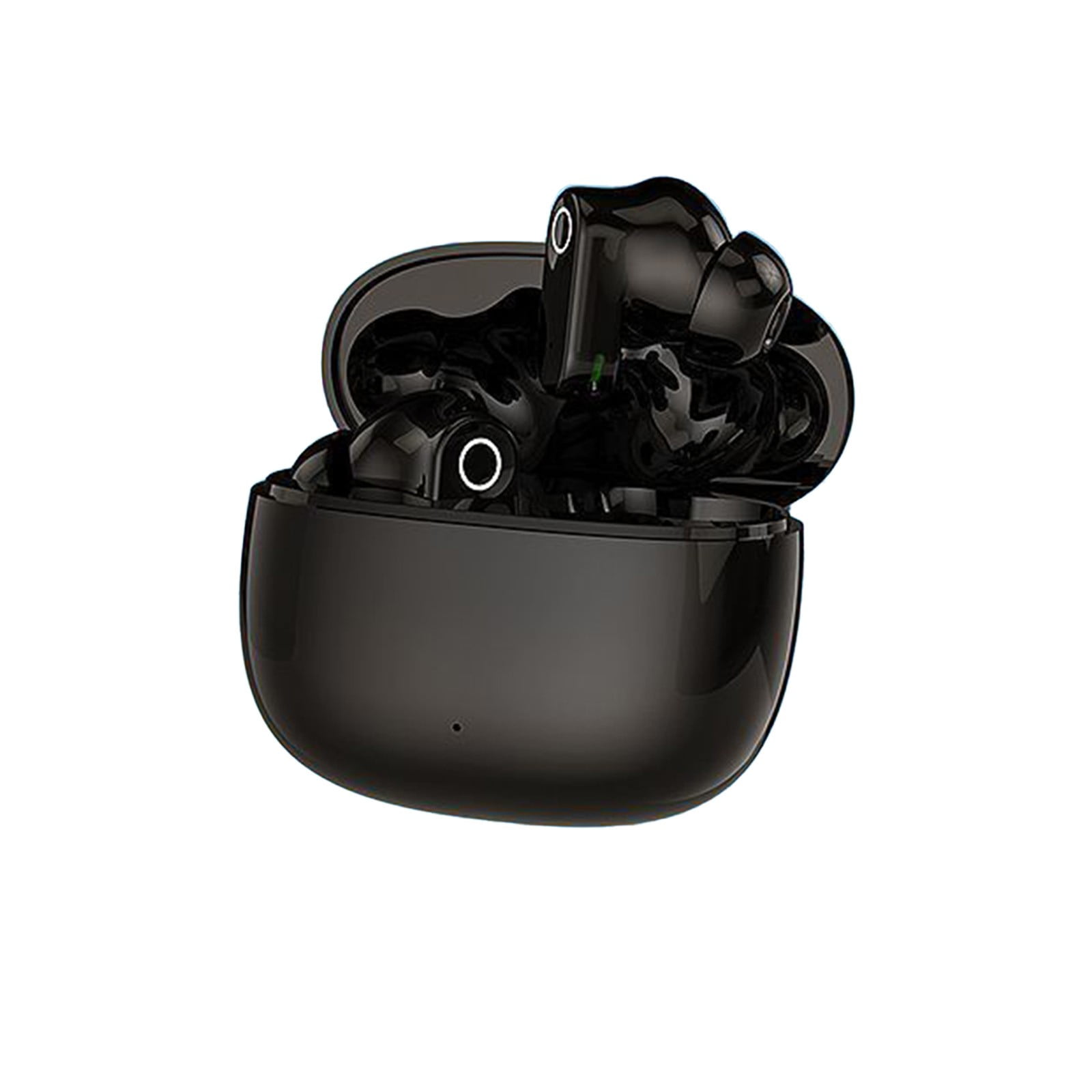 Wireless Bluetooth Earbuds Short Stem Half In Ear with Metal Diaphragm ...