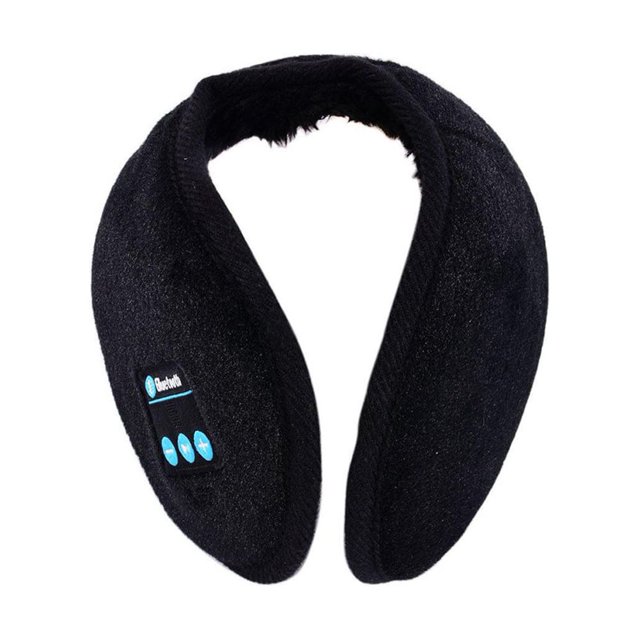 Wireless Bluetooth Earmuffs-Black - Walmart.com