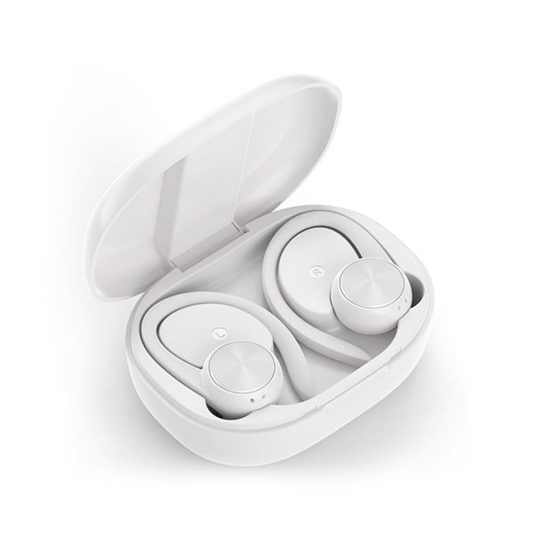 Wireless Bluetooth Earphone Ear Loop Noise Reduction Sports Running ...