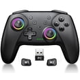 Wireless Bluetooth Game Controller, Hall Joysticks, 1000mAh, Turbo ...