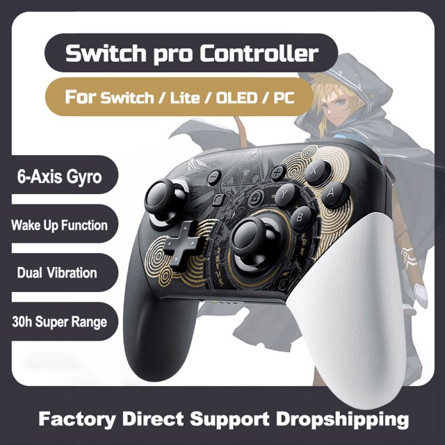 Wireless Bluetooth Gamepad for Switch Pro Controller Limited Theme ...