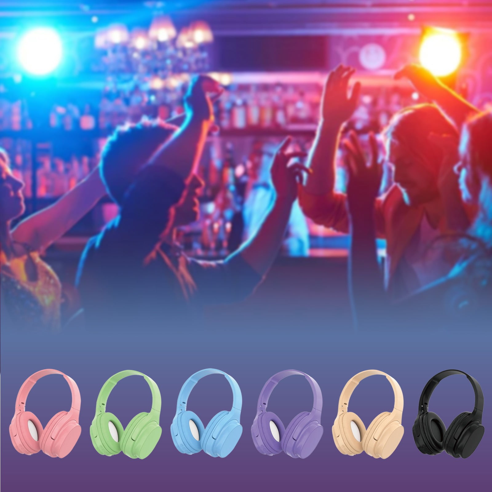 Wireless Bluetooth Headphones with 5.3 Chip, 40mm HIFI Stereo Sound ...