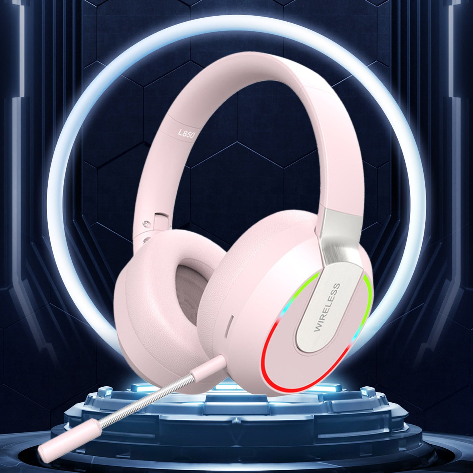 Wireless Bluetooth Headphones Over Ear, Low Latency Gaming Mode, 20H ...
