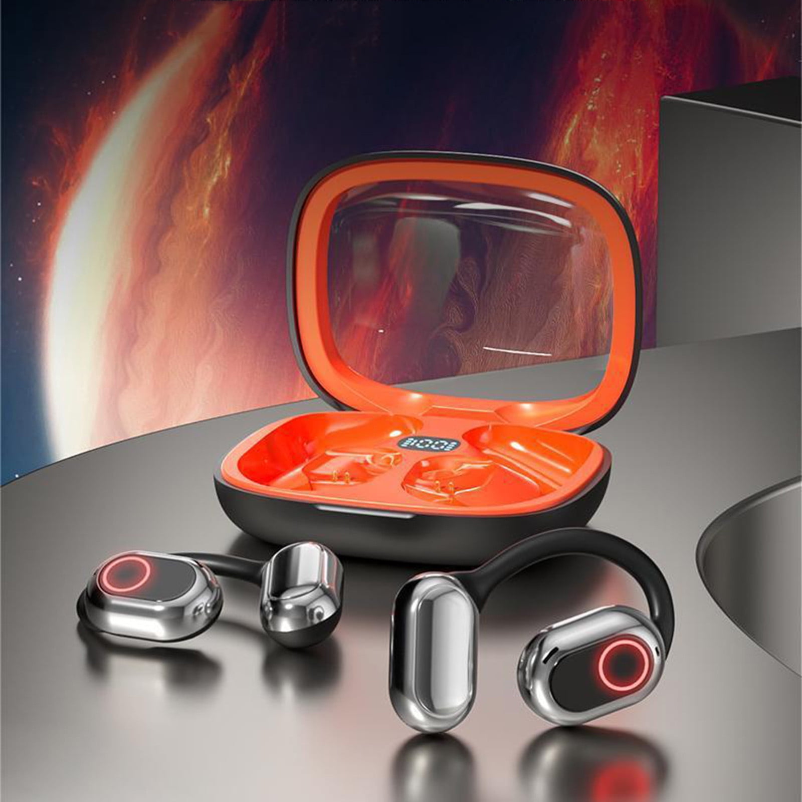 Wireless Bluetooth Headphones Intelligent Noise Reduction Earbuds ...