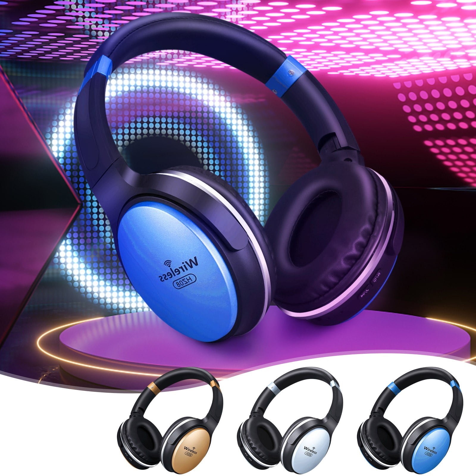 Wireless Bluetooth Headphones Over-Ear Stereo Wireless Headset,Vsgery ...