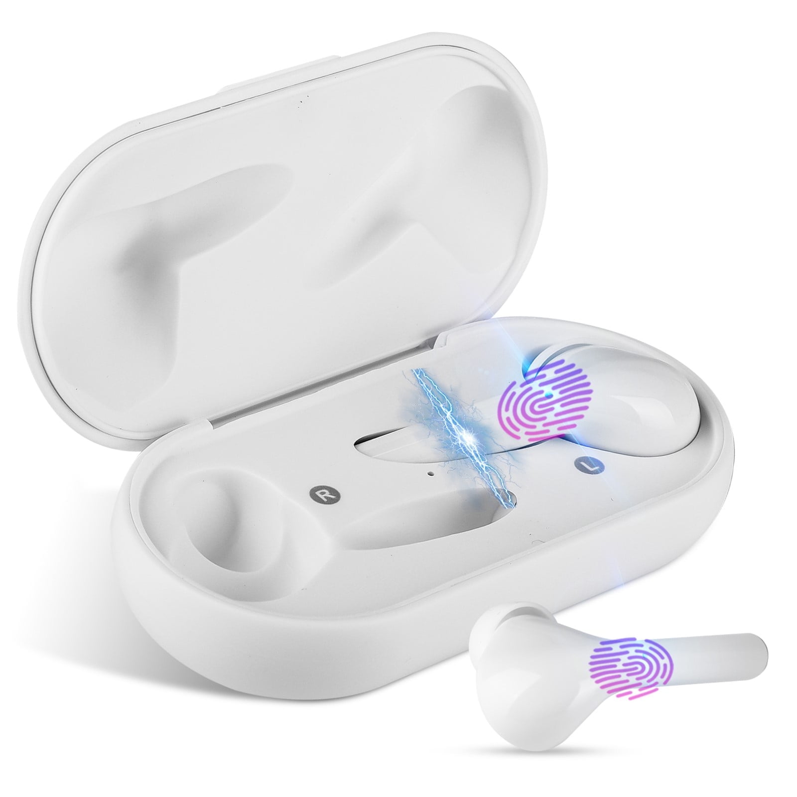 Wireless Bluetooth Headphones, TSV Bluetooth 5.0 Earbuds, Touch Control ...
