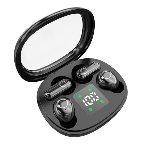 Wireless Bluetooth Headphones，Tiny Size Invisible Earbuds，Waterproof ...