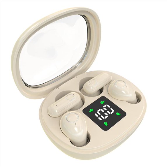Wireless Bluetooth Headphones，Tiny Size Invisible Earbuds，Waterproof ...