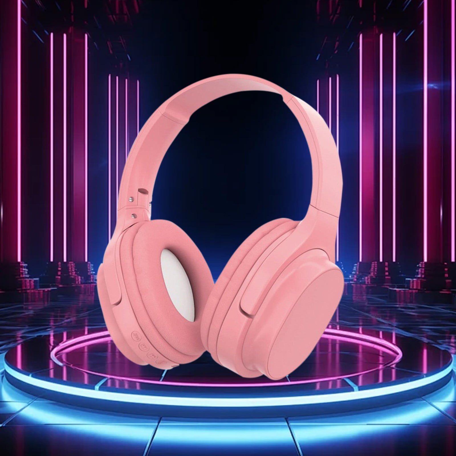 Wireless Bluetooth Headset | Foldable Over-Ear Headphones with Mic 5.3 ...