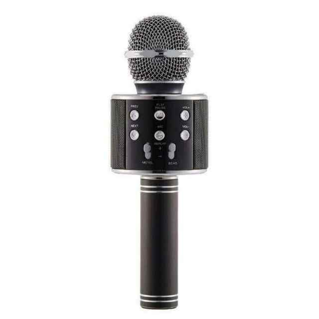 Wireless Bluetooth Karaoke Handheld Microphone USB KTV Microfone Player ...