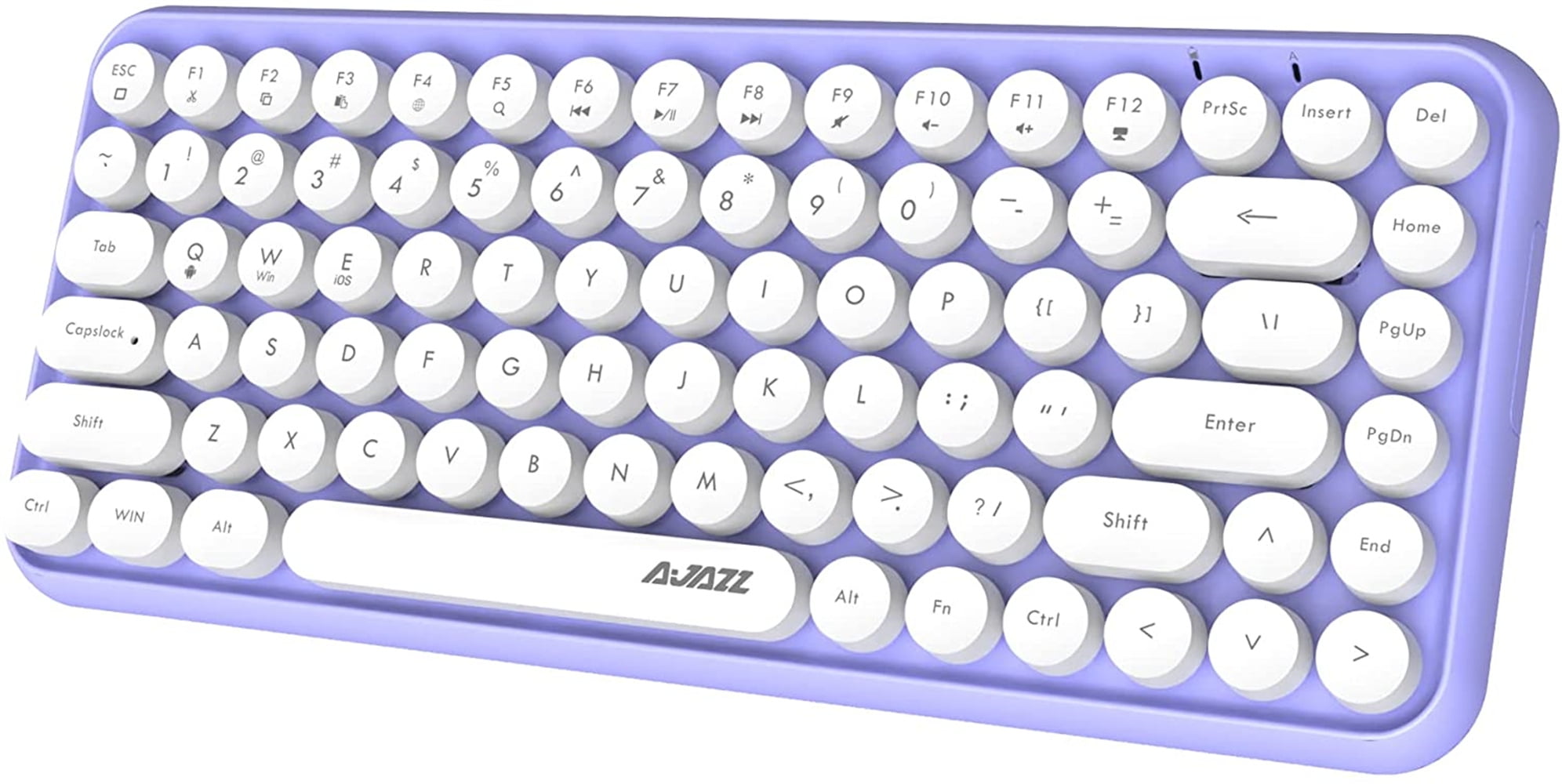 Wireless Bluetooth Keyboard Mini Portable 84 Key Keyboard Compatible With Android Windows Pc