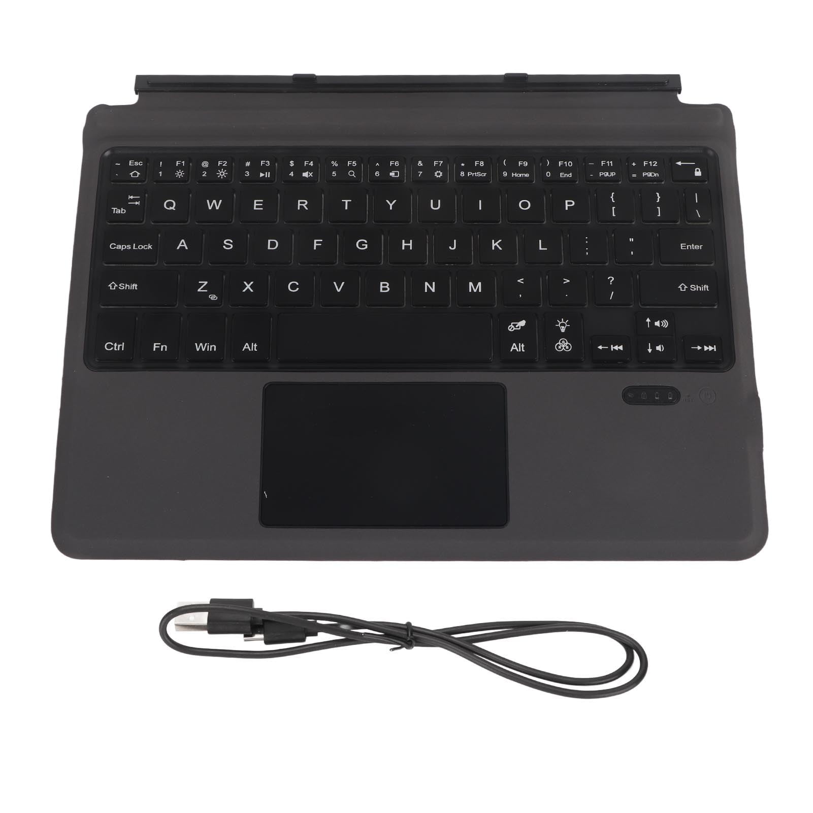 Wireless Bluetooth Keyboard Rechargeable Colorful Keycap Tablet ...