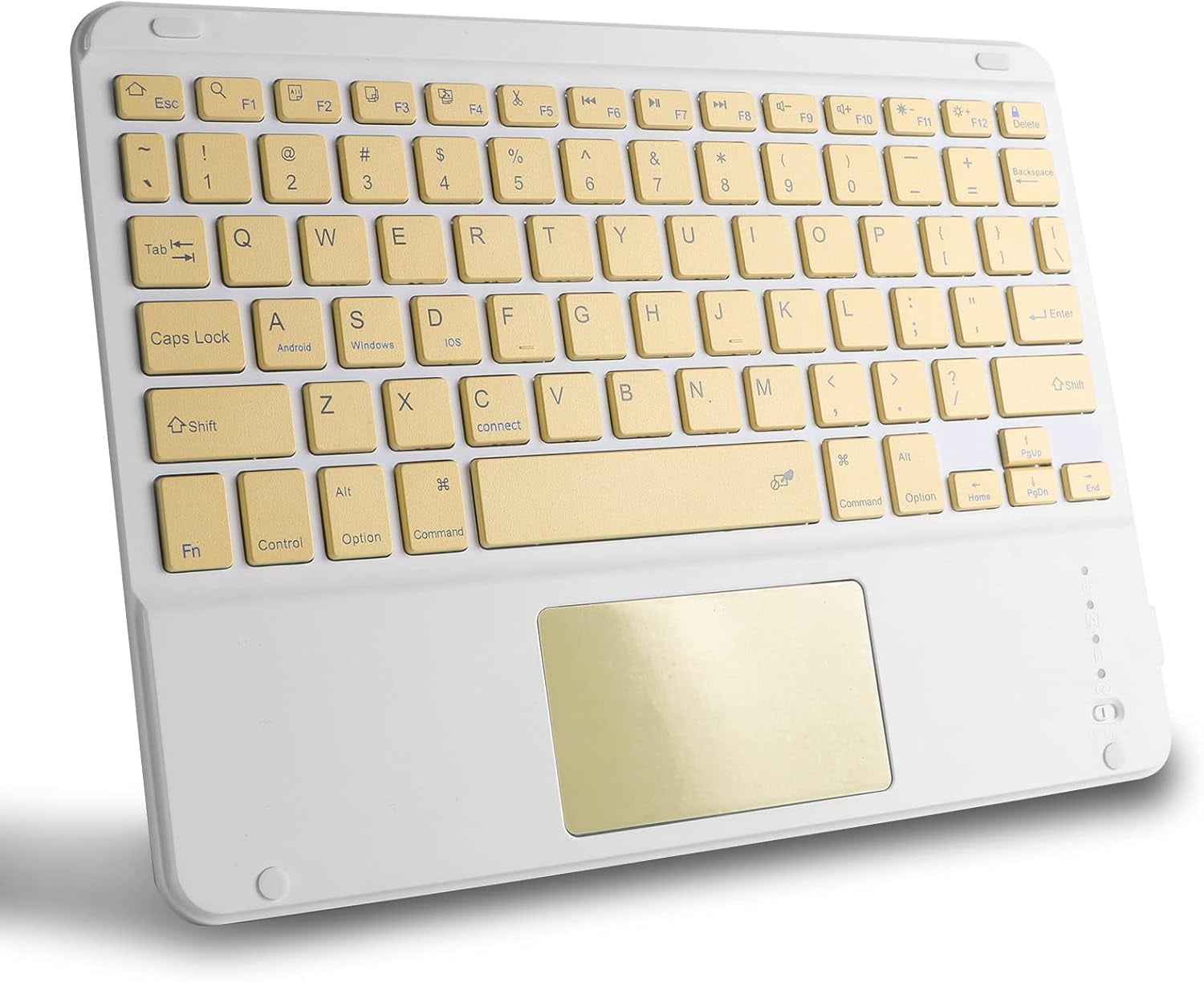 Wireless Bluetooth Keyboard, Ultra Slim Rechargeable Portable Cordless ... Wireless Bluetooth Keyboard, Ultra Slim Rechargeable Portable Cordless ...