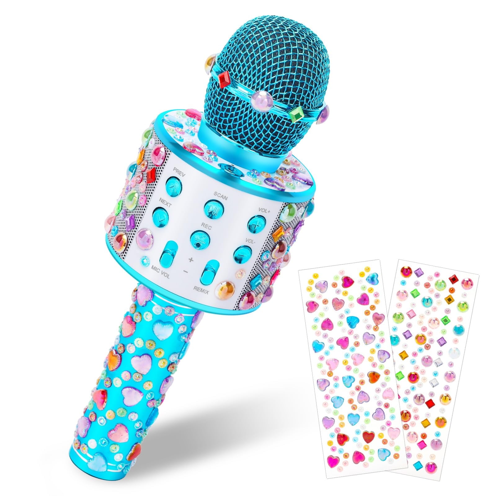 Wireless Bluetooth Microphone Toys for 5-11 Year Old Girls Kids Make ...
