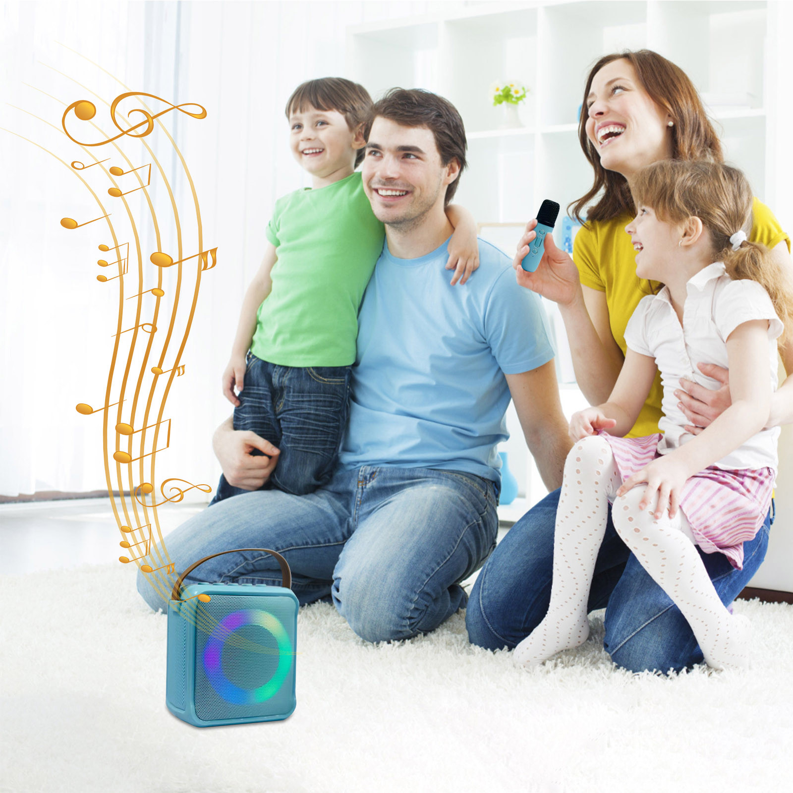 Wireless Bluetooth Mini KGB Audio Portable Singing Tool Small Speaker ...