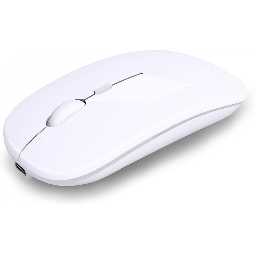 Wireless Bluetooth Mouse Rechargeable Laptop Mice Use Portable ...