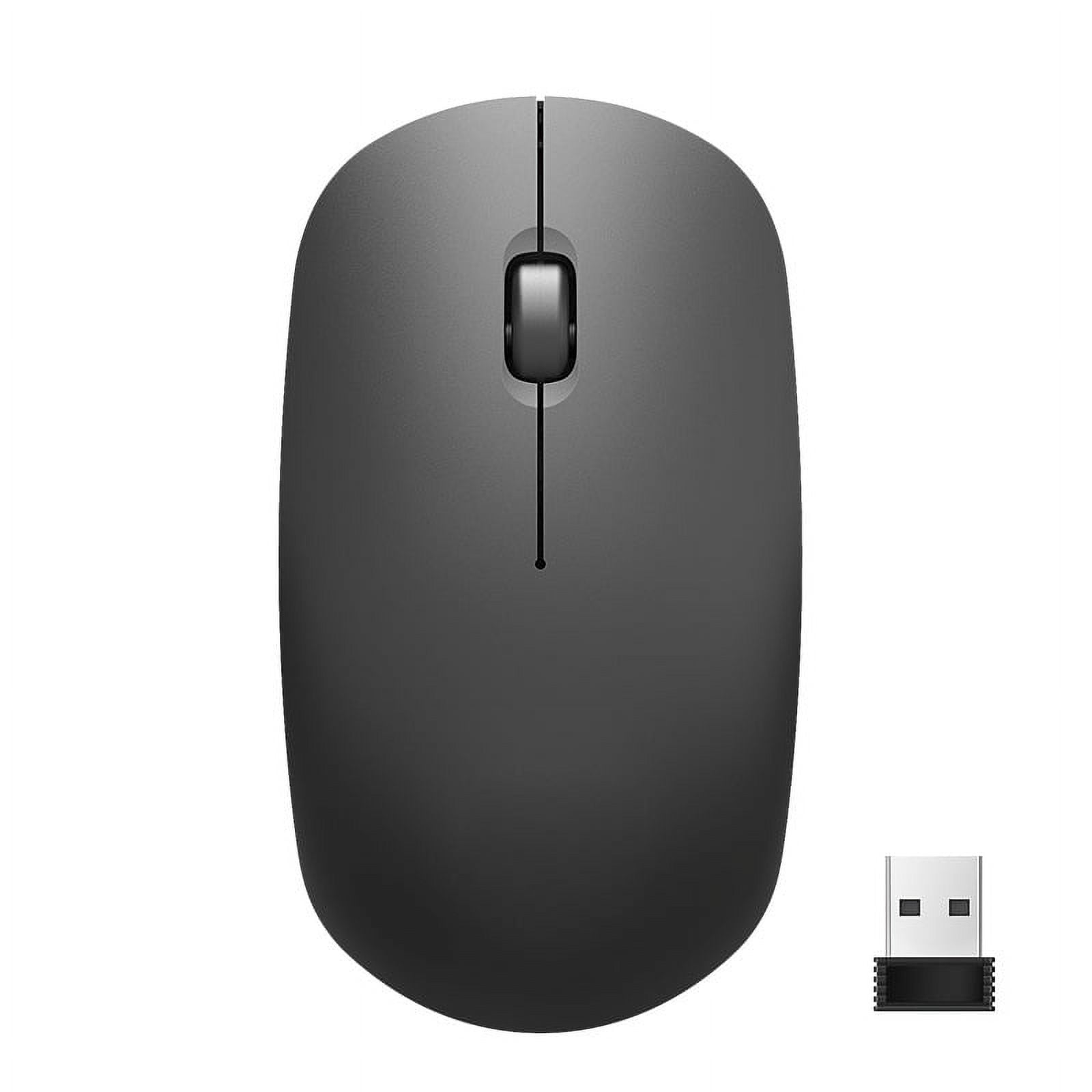 Wireless Bluetooth Mouse, Silent Slim Wireless Mouse for Laptop ...