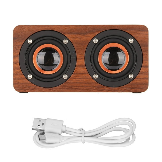 Wireless Bluetooth Speaker Retro Subwoofer Portable Computer Speakers ...