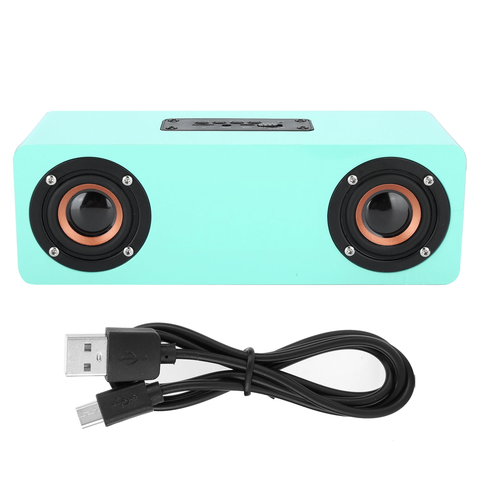 Wireless Bluetooth Speaker Subwoofer Music Player LED Time Display ...