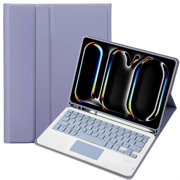 Wireless Bluetooth Trackpad Keyboard Shockproof Smart Case with Pencil ...