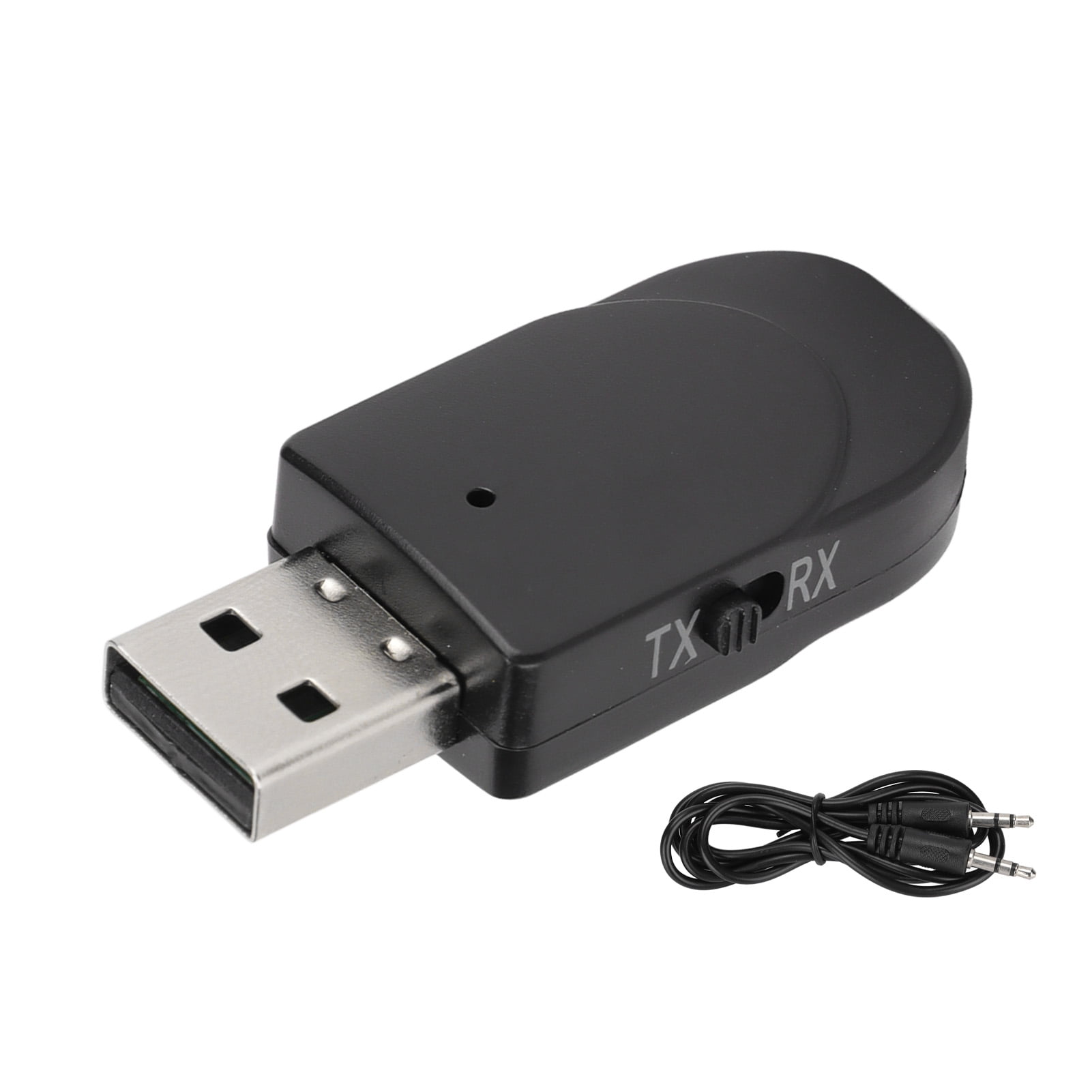 Wireless Bluetooth Transmitter Receiver 2 in 1 Hands Free Call Stereo ...