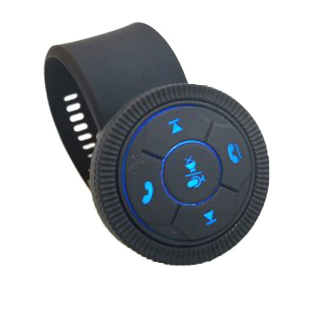 Wireless Bluetooth-Compatible Car Steering Wheel Media Remote Control ...