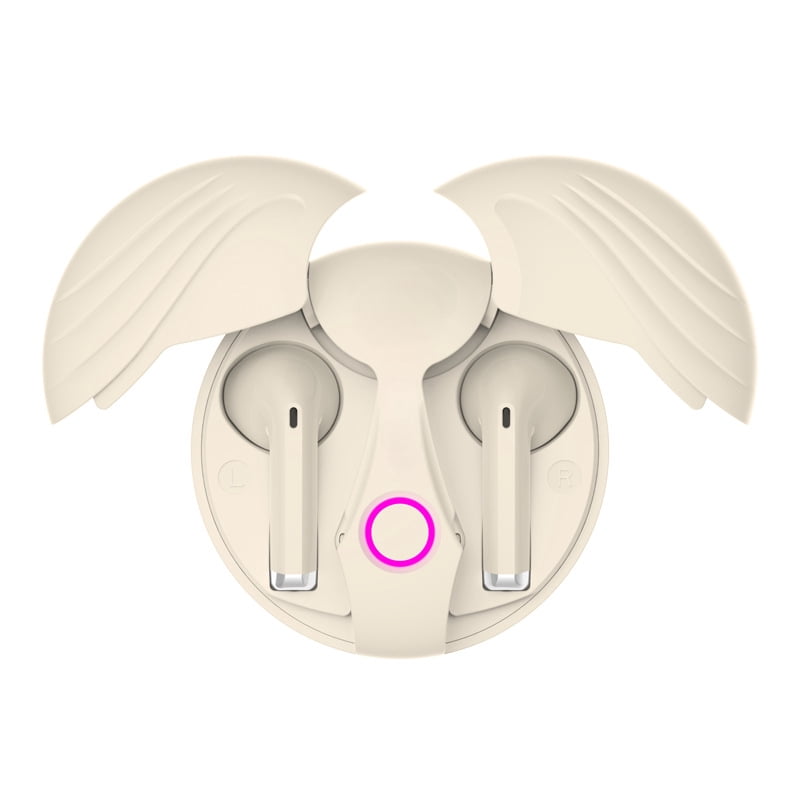 Wireless Bluetooth earphones angel wings fashion headphones - Walmart.com