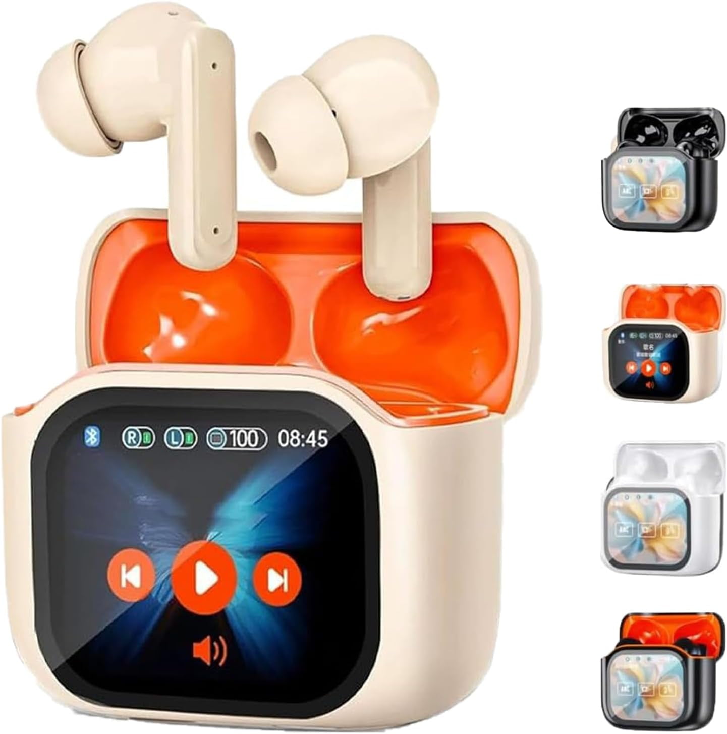 Wireless Bluetooth translation earbuds with LED display, AI real-time ...