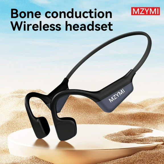 erfcxs X33 Clip On Open Ear Headphones Bone Conduction Bluetooth ...