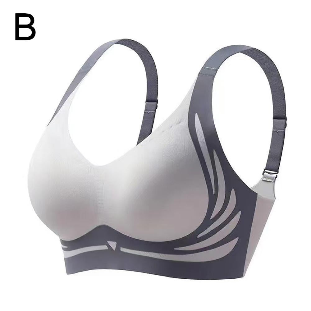 Wireless Bra Comfortable Push Up Seamless Full Coverage Padded Bra ...