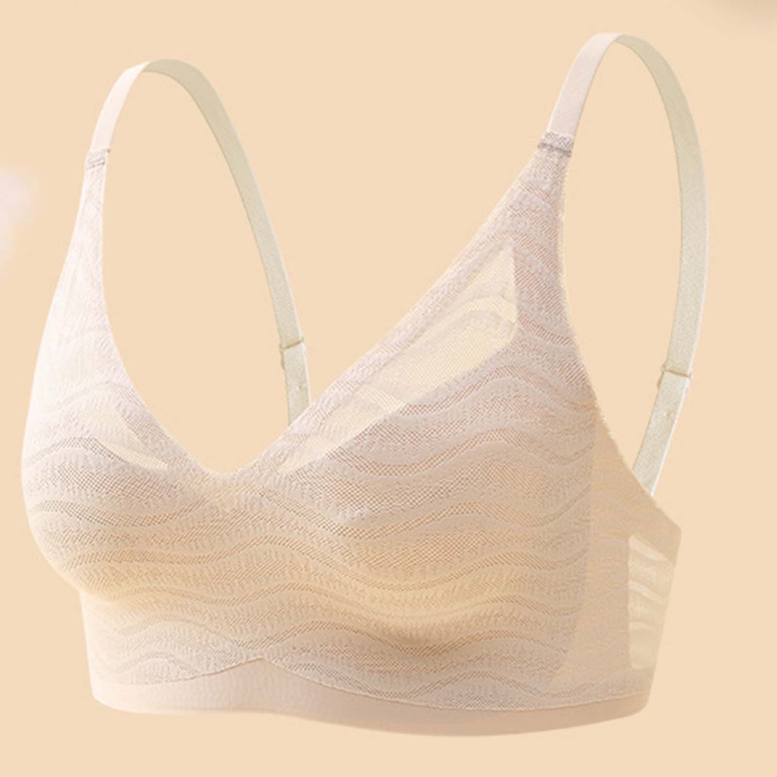 Wireless Bra Seamless Comfort Bra for Women, Breathable Lightweight ...