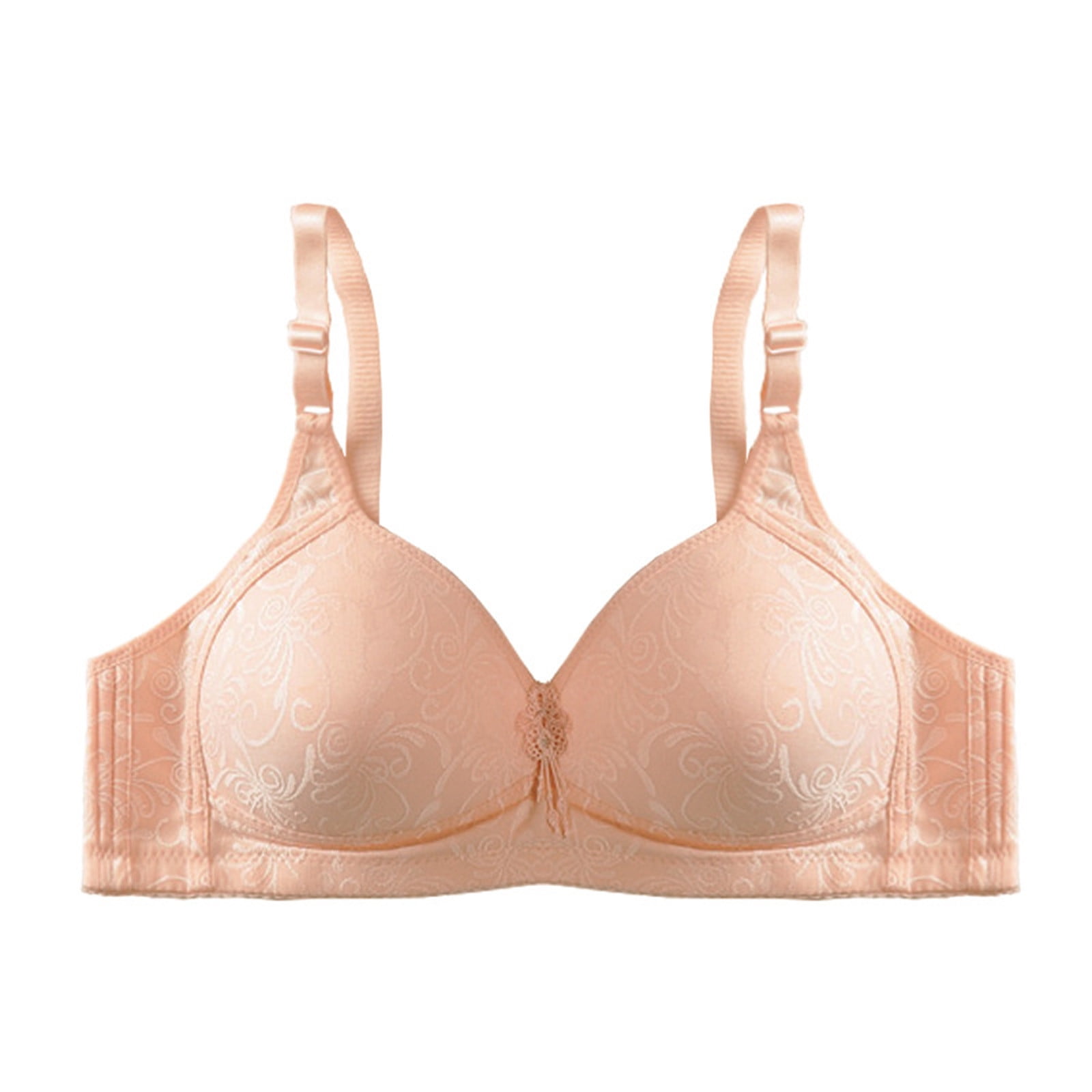 Wireless Bras Plus Size, Xunlbb Women's Solid Color Backless Sexy ...