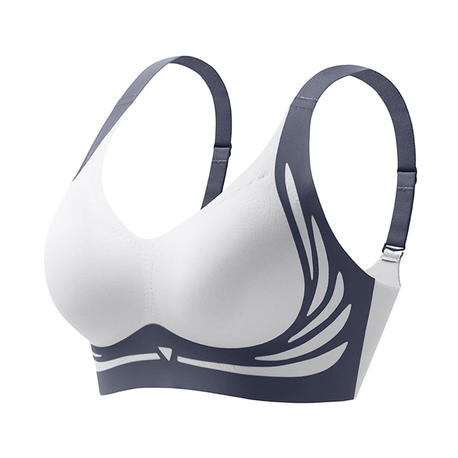 Wireless Bras Women Push Up Adjustable Seamless Bralettes Support Full ...