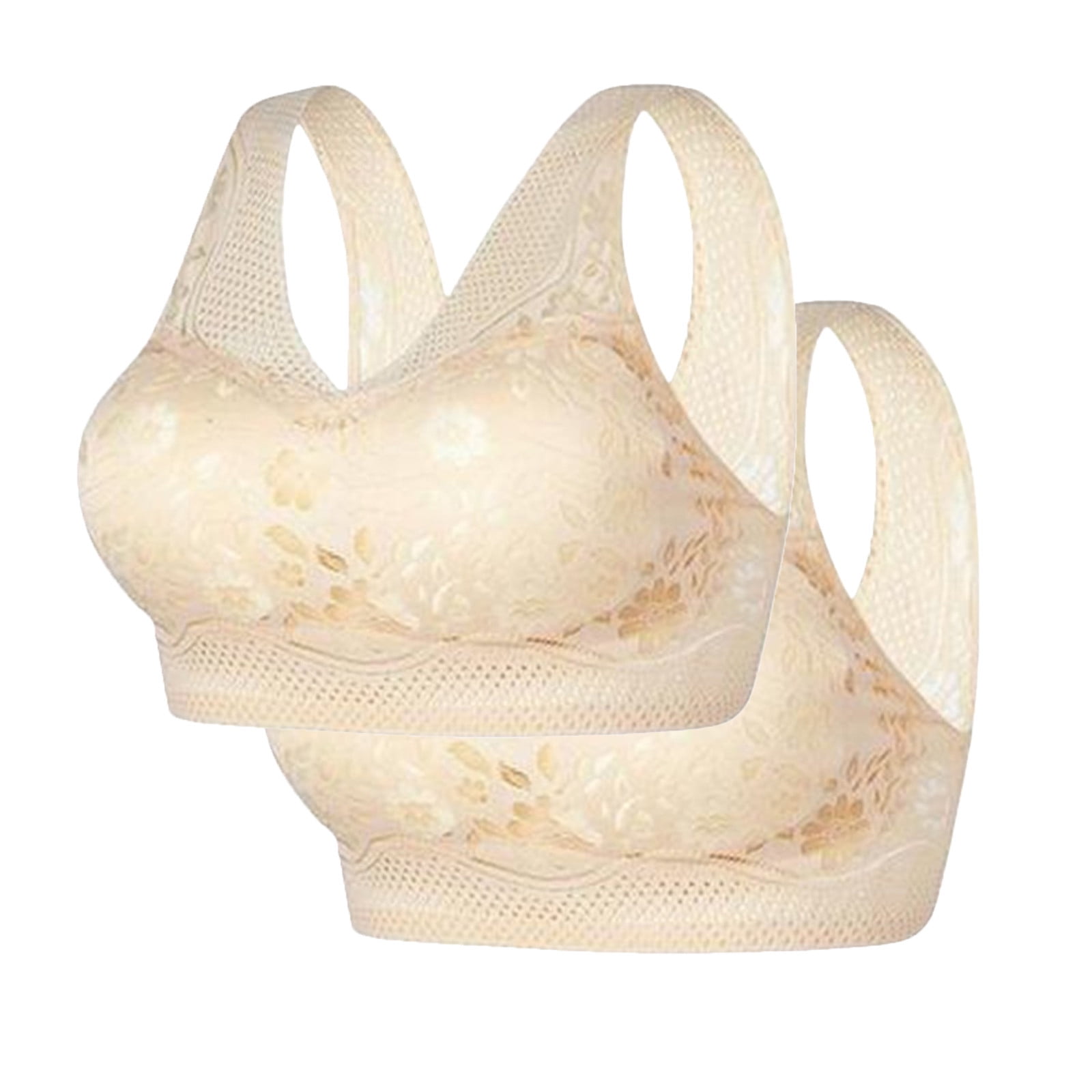 Wireless Bras for Senior Women, Women's Orthopedic Anti-Sagging Bra ...