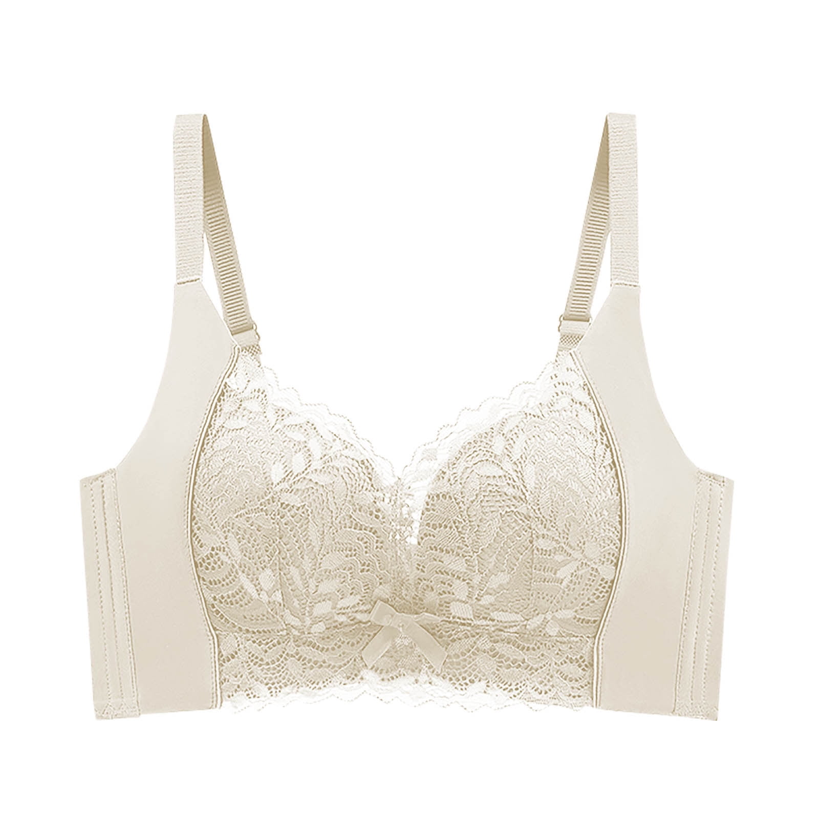 Wireless Bras for Women Lace Thin Style Ventilate Large Size Bra ...