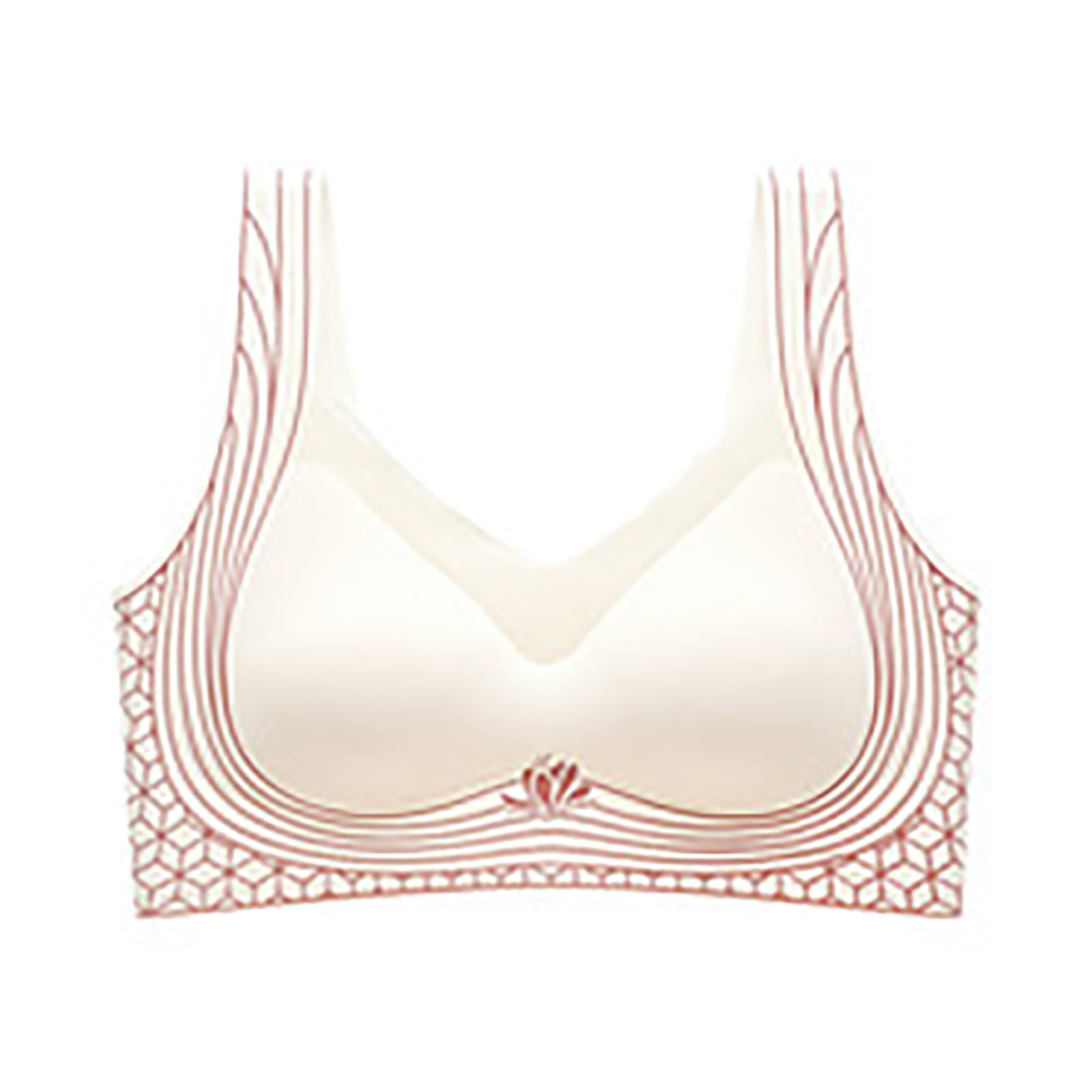 Wireless Bras for Women Traceless Liquid Underwear Thin Transparent ...