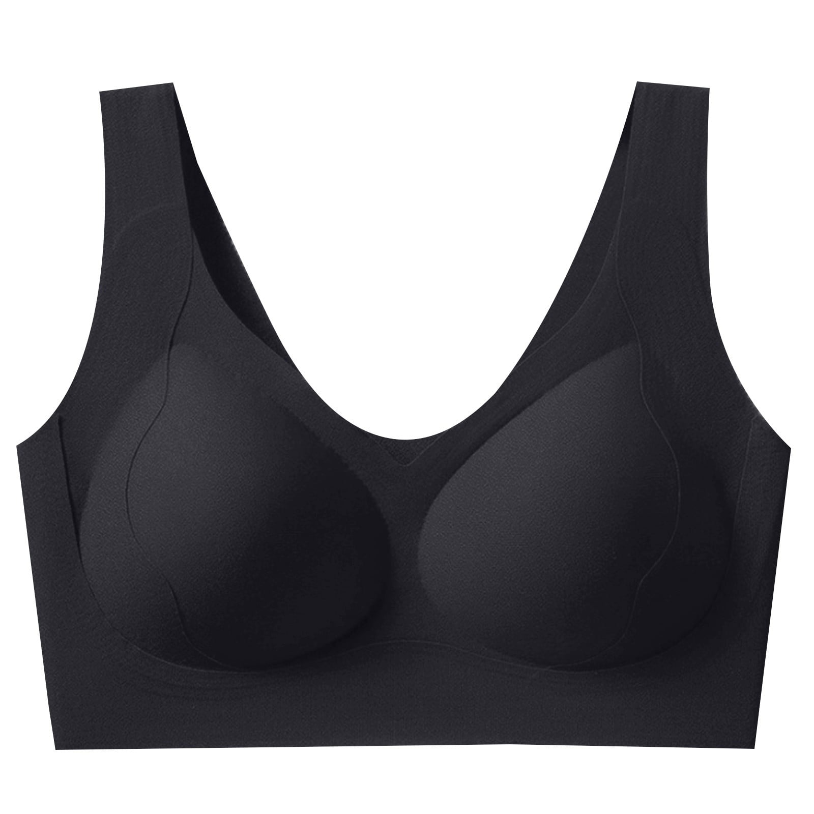 Wireless Bras with Support and Lift Full Coverage Supportive Correction ...