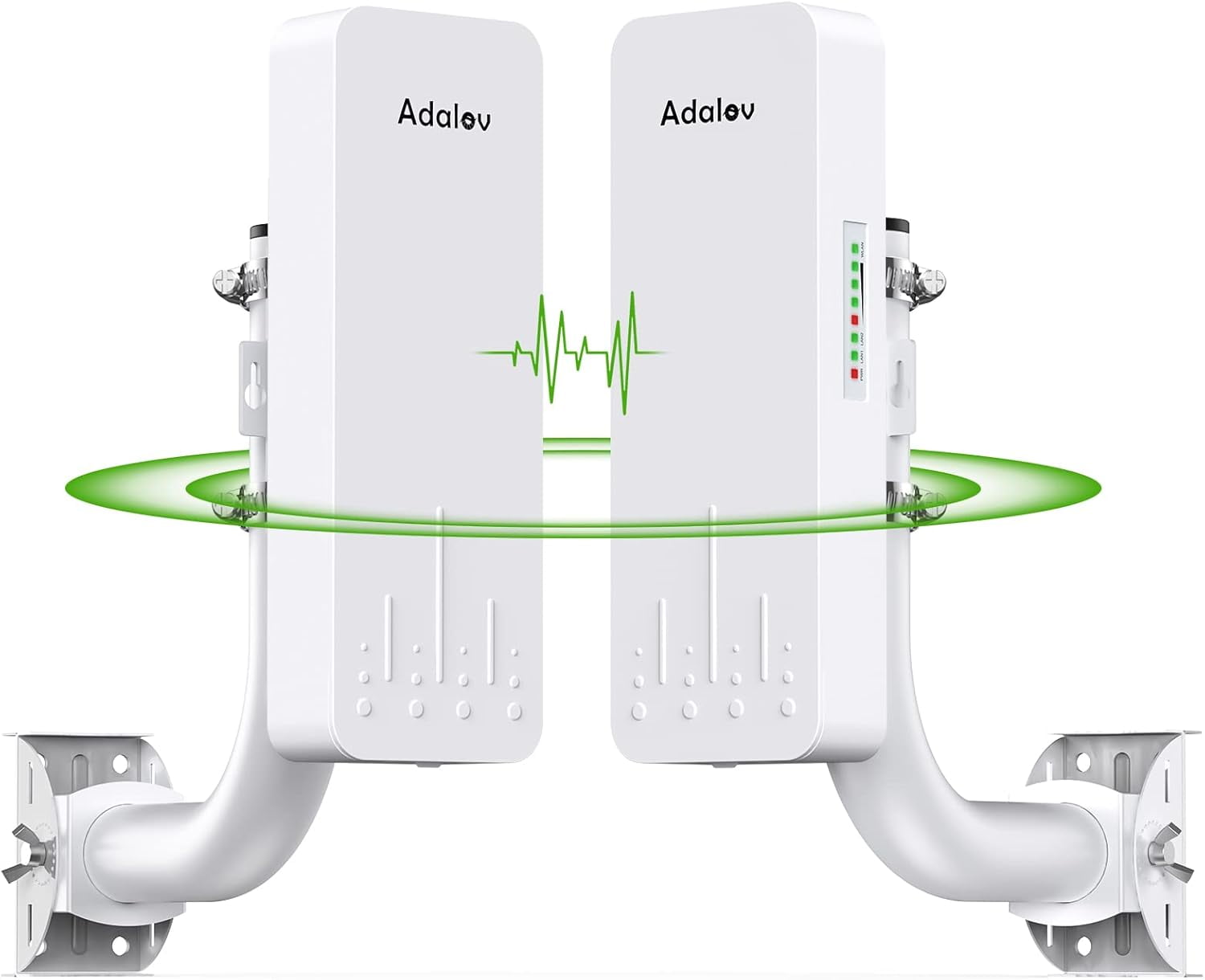 Wireless Bridge, 3KM 5.8G Point to Point Outdoor CPE, Long Range WiFi ...