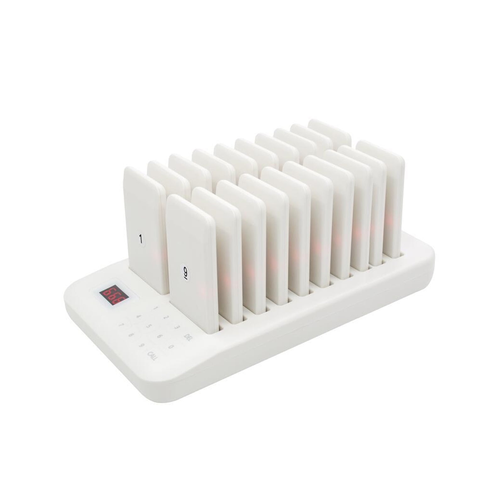 Wireless Calling System Buzzer Restaurant 20 Par Receiver 1 Keypad ...