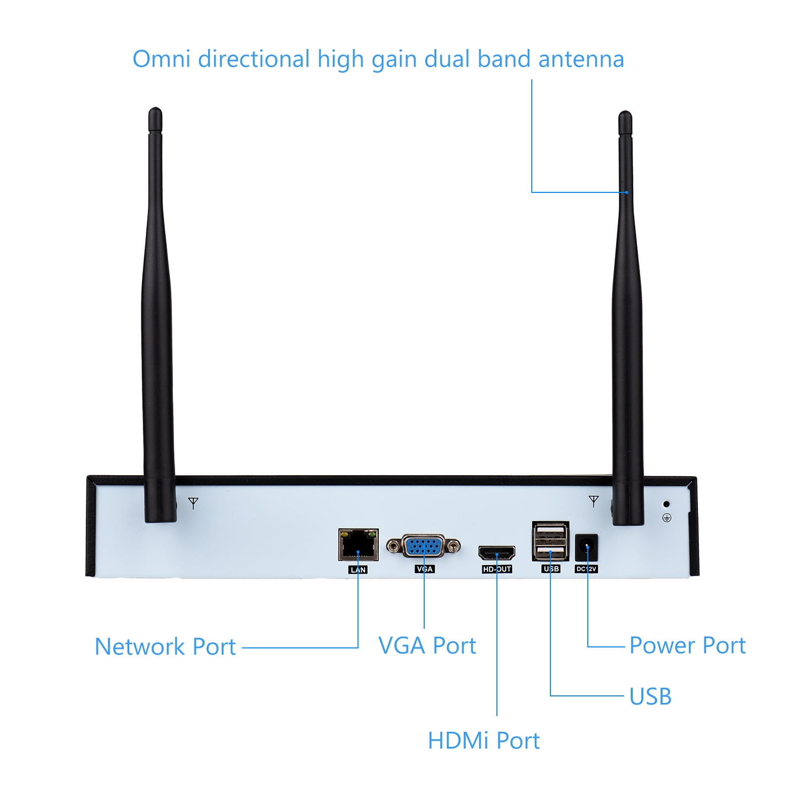 Wireless Camera System,8channel 1080p Alert With Vision 1080p Cctv ...