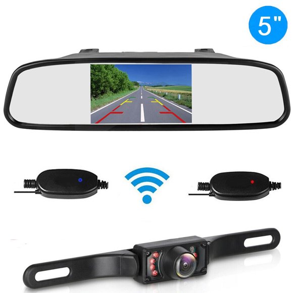 Rear View Mirror Cameras in Backup Camera Types - Walmart.com