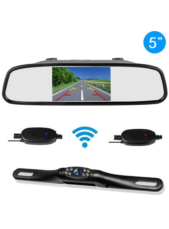 Rear View Mirror Cameras in Backup Camera Types - Walmart.com
