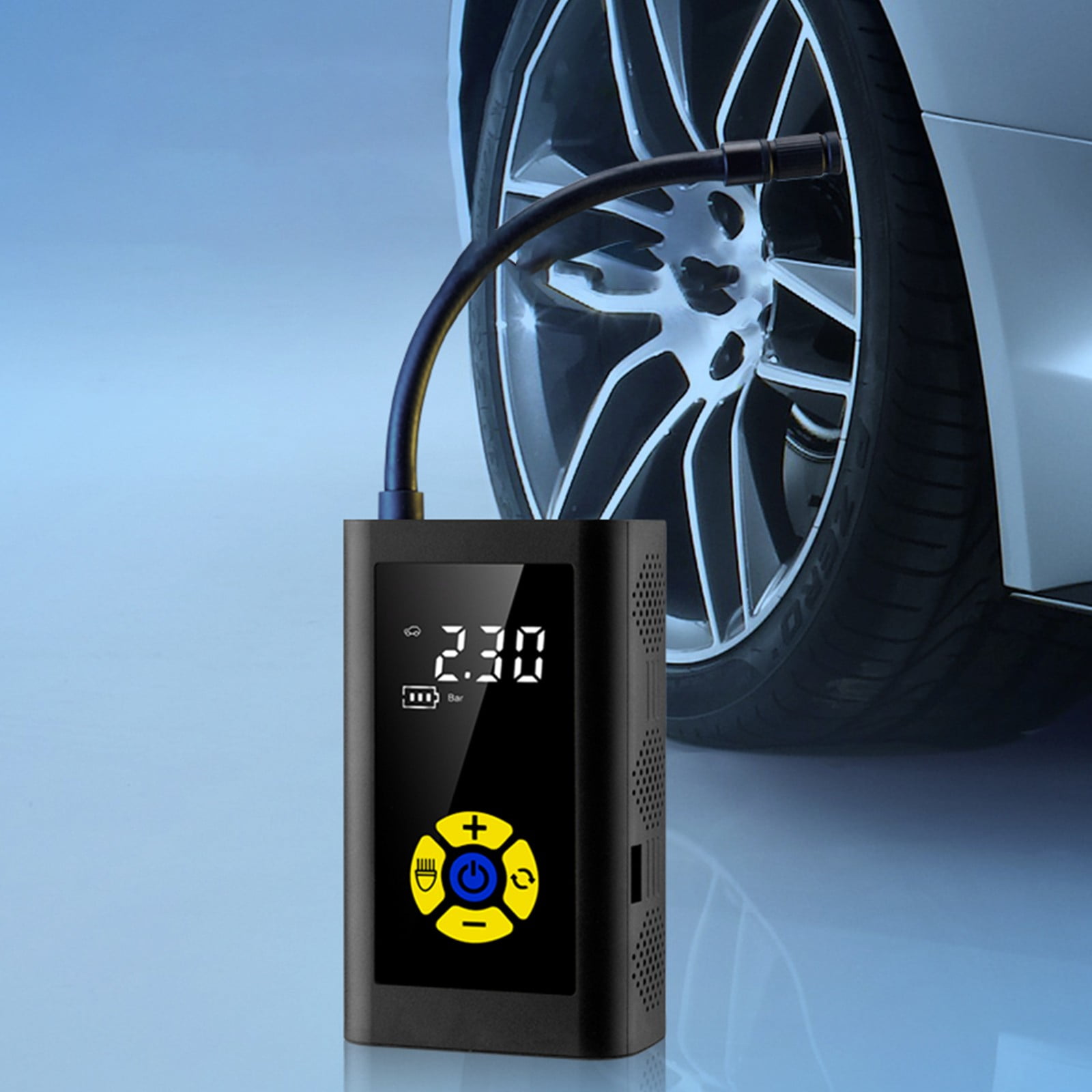 Wireless Car Inflatable Pump Car Portable Car Pump Car Tyre High ...