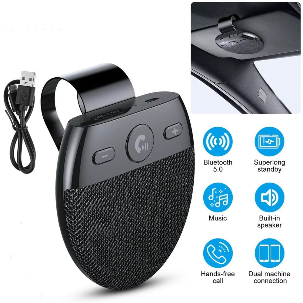 Wireless Car Kit Handsfree Speakerphone Car MP3 Music Player with ...