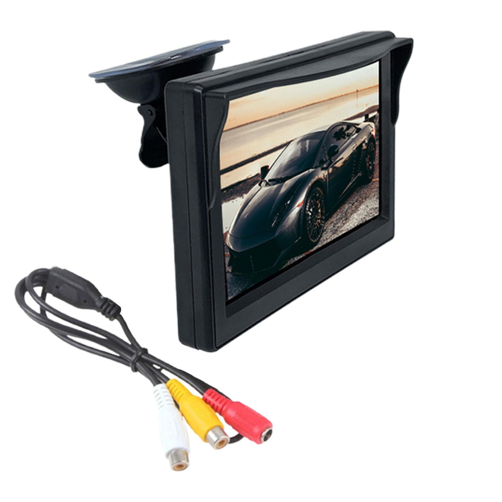 Wireless Car Rear View Monitor Backup Reverse Camera 4.3" Night Van ...